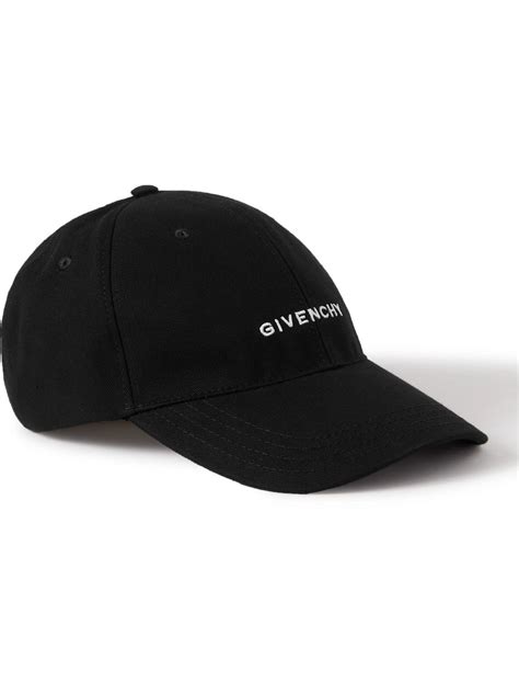 Givenchy - Logo-Embroidered Cotton-Blend Twill Baseball Cap Givenchy