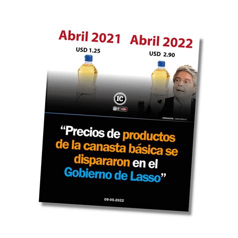 Precios De La Canasta Básica Se Han Disparado En El Gobierno De Lasso