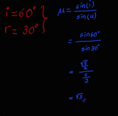 A Ray Of Light Strikes A Glass Plate At An Angle 60 If The Reflected