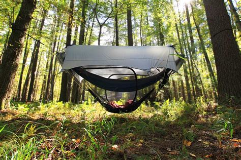 Nubé Stratos Modular Hammock Shelter Keeps Bugs Out Rain Or Shine
