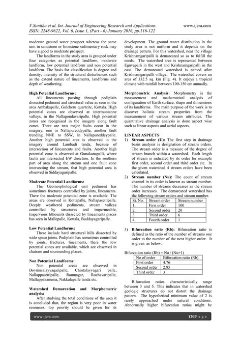 Evaluation Of Groundwater Resource Potential Using Gis And Remote Sensing Application Pdf
