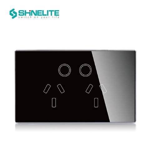 Australia Socket New Zealand Touch Wall Double Sockets 15a Wireless