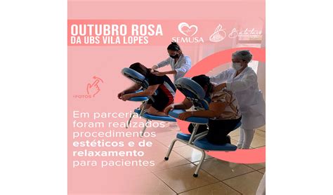 Outubro Rosa Na Ubs Da Vila Lopes
