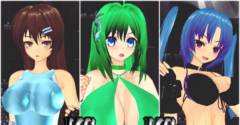 3dカスタム少女 Special Combination Match Part1 D Knightのマンガ 女子プロレス キャット