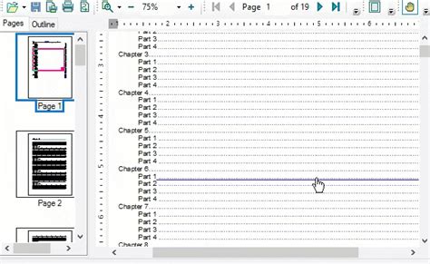 table of contents printdocument for winforms componentone