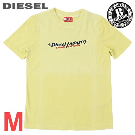 【楽天市場】★diesel ディーゼル レディース★b品 訳アリ ロゴプリント 半袖tシャツ カットソー【t Reg Ind】【サイズm
