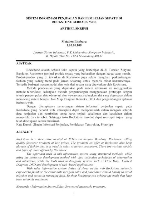 PDF SISTEM INFORMASI PENJUALAN DAN PEMBELIAN Elib Unikom Ac Id Files