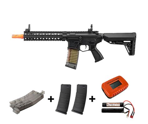 Gandg Cm18 Gms Cqbr Aeg Rifle With Gate Aster Airsoft Extreme Airsoft Extreme