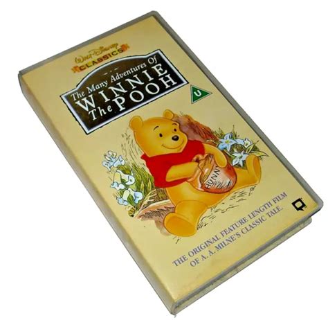 Winnie The Pooh Walt Disney Collectable Vhs Video Eur 874 Picclick It