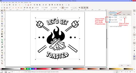 how to resize an image in inkscape design bundles