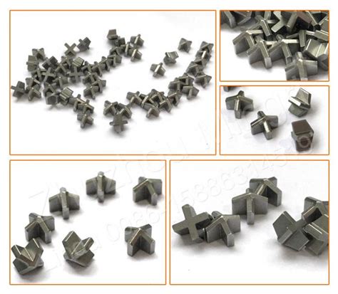 Yg8 Tungsten Carbide Tips Percussion Hammer Drill Bit Tips For Hardened