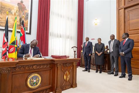 PRESIDENT RUTO ASSENTS TO THE SUPPLEMENTARY APPROPRIATION BILL 2025 TO