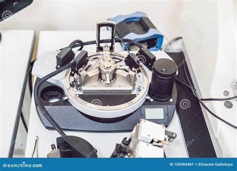 Atomic Force Microscope In A Laboratory Stock Image Image Of Microscale Grinding 105984481