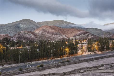 Hill Of Seven Colors In Jujuy Argentina Stock Image Image Of