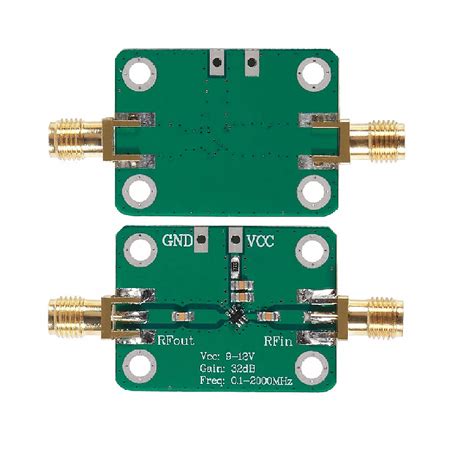 Wideband 0 1 2000mhz Radio Frequency Amplifier Module