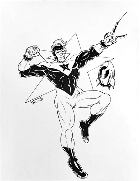 Booster Gold In Cort Carpenters Booster Gold And Blue Beetle