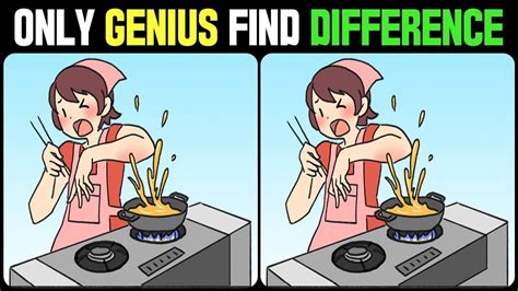 Spot The Difference Only Genius Find Differences Find The