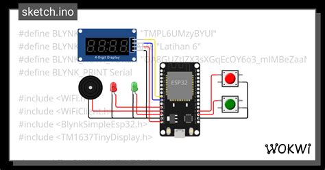 Latihan 6 Turned In Wokwi Esp32 Stm32 Arduino Simulator