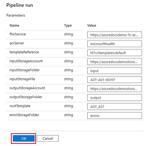 Transform Hl7v2 Data To Fhir R4 With Convert Data In The Fhir Service For Azure Health Data