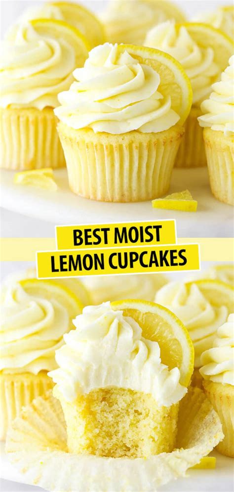 Easy Lemon Cupcakes With Lemon Buttercream Life Love And Sugar