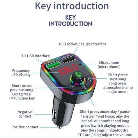 Modulator Mp Fm Auto F Cu Bluetooth Redare Usb Ru Gave Ro