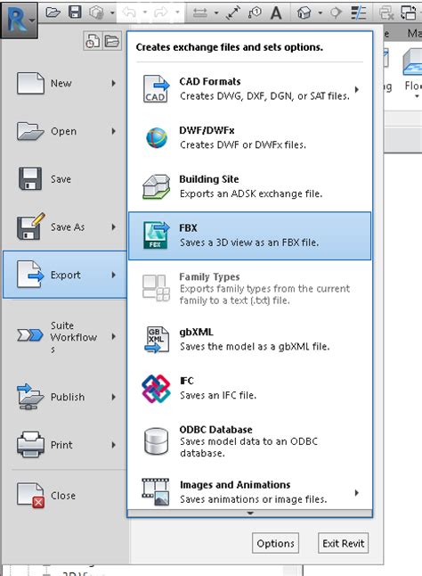 Thai BIM Pro Export Revit ไปเปน Unity d