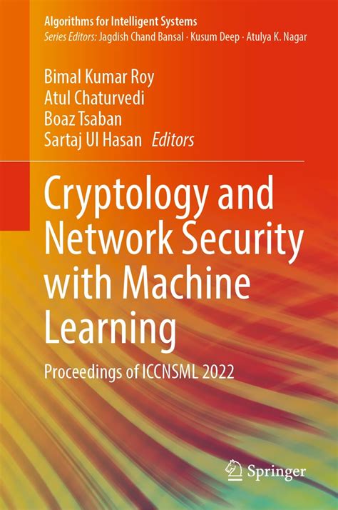 Cryptology And Network Security With Machine Learning Ebook By Epub
