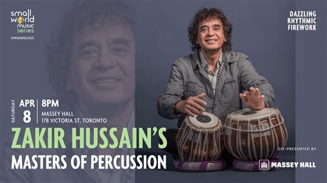 Zakir Hussains Masters Of Percussion Small World Music