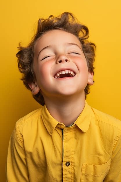 Retrato De Menino Imagem Gerada Com Ia