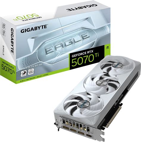 Amazon.com: GIGABYTE GeForce RTX 5070 Ti Eagle OC ICE SFF 16G Graphics Card, 16GB 256-bit GDDR7 ...