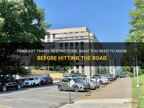 Penn Dot Travel Restrictions What You Need To Know Before Hitting The