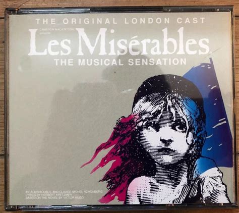 Les Miserables Original London Cast 1985 Recording 2cd Set Used
