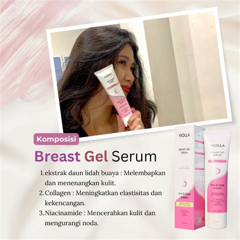 Jual Violla Breast Gel Serum Firm Large Breasts Pembesar Pengenyal Payudara Wanita Bpom Ml
