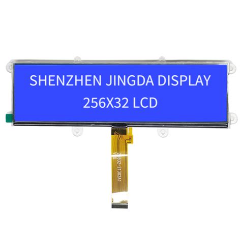 Custom Graphic LCD Module Blue Stn 25632 Dots Matrix Mono LCD Display
