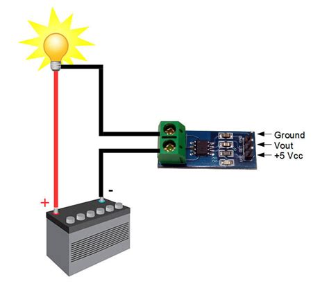 Acs712 Current Sensor Module 30a Addicore