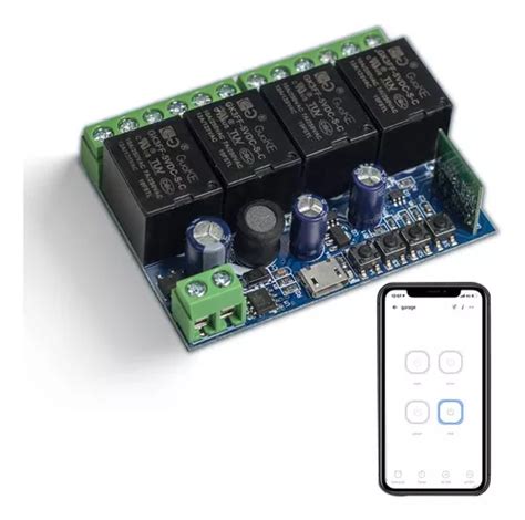 Módulo De Relé Inteligente Inalámbrico Wifi Ewelink Envío Gratis