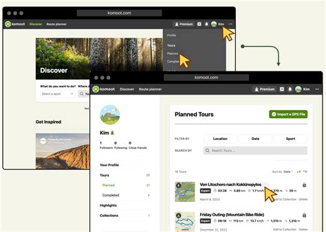 Export And Import GPS Files Komoot