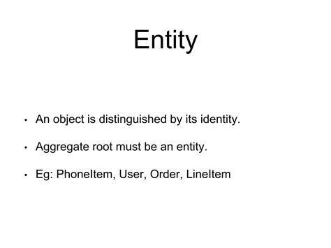 Domain Driven Design Talk Ppt