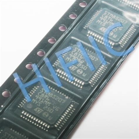 1pcs stm8s207c8t6 performance line 24 mhz stm8s 8 bit mcu lqfp48 ebay