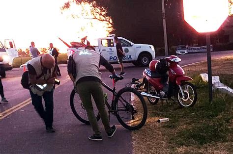 Dos Jóvenes Ciclistas Heridas En Dos Accidentes El Diario De La Pampa