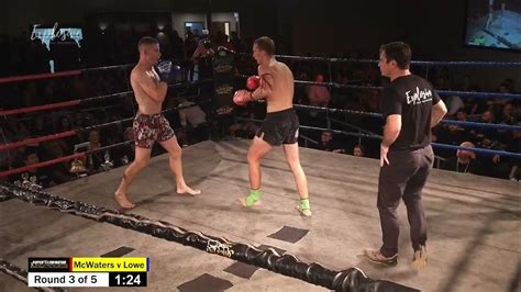 James Lowe V Lachlan Mcwaters Youtube