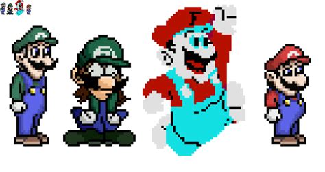 Super Smash Bros Crusade Weegee Crew Idle Sprite 2 By Abbysekalt On