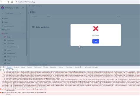Microservice Template Is Not Loading Saas Menus And Cmskit Is Not