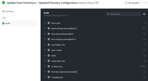 Github Actions自动部署hugo到阿里oss 蝉语