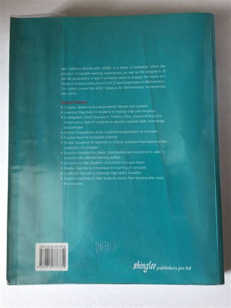 Sec 2 Math Textbook Hobbies And Toys Books And Magazines Textbooks On