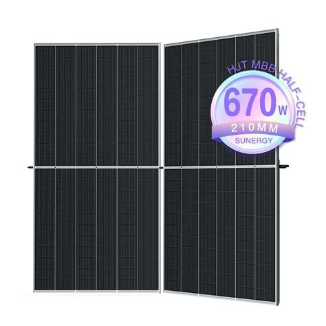 Photovoltaic 660w 700 Watt 700w Solar Panel 670w 650 Watt Solar Panels