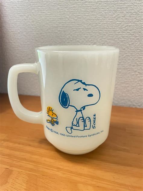 Fire King スヌーピーマグカップ 中古 メルカリ