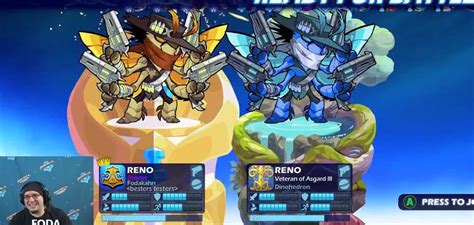 Brawlhallas New Bounty Hunter Reno The Glock Roach