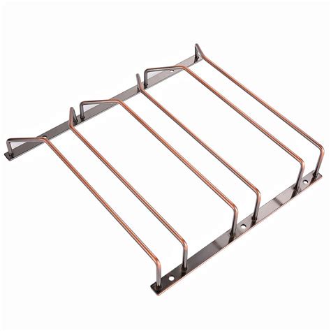 Dianoo Bronze Wine Glass Rack Under Cabinet 3 Rows 275cm — 🛍️ The