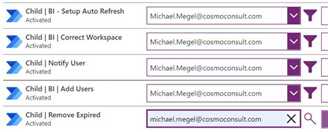 ALM Accelerator BUG Selecting Filtering Flow Owner Resets
